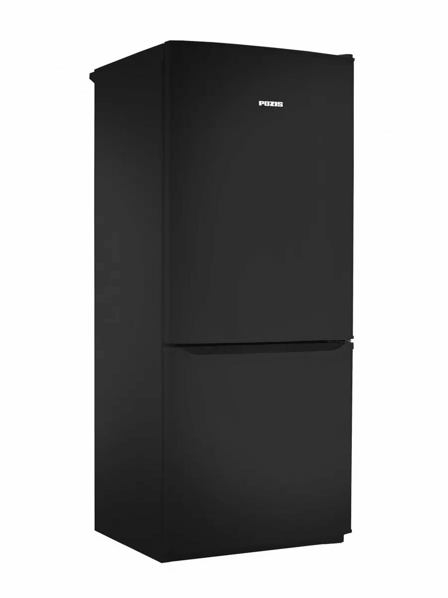 Холодильник Pozis RK-101, двухкамерный, нержавеющая сталь, черный, A+, 250 л