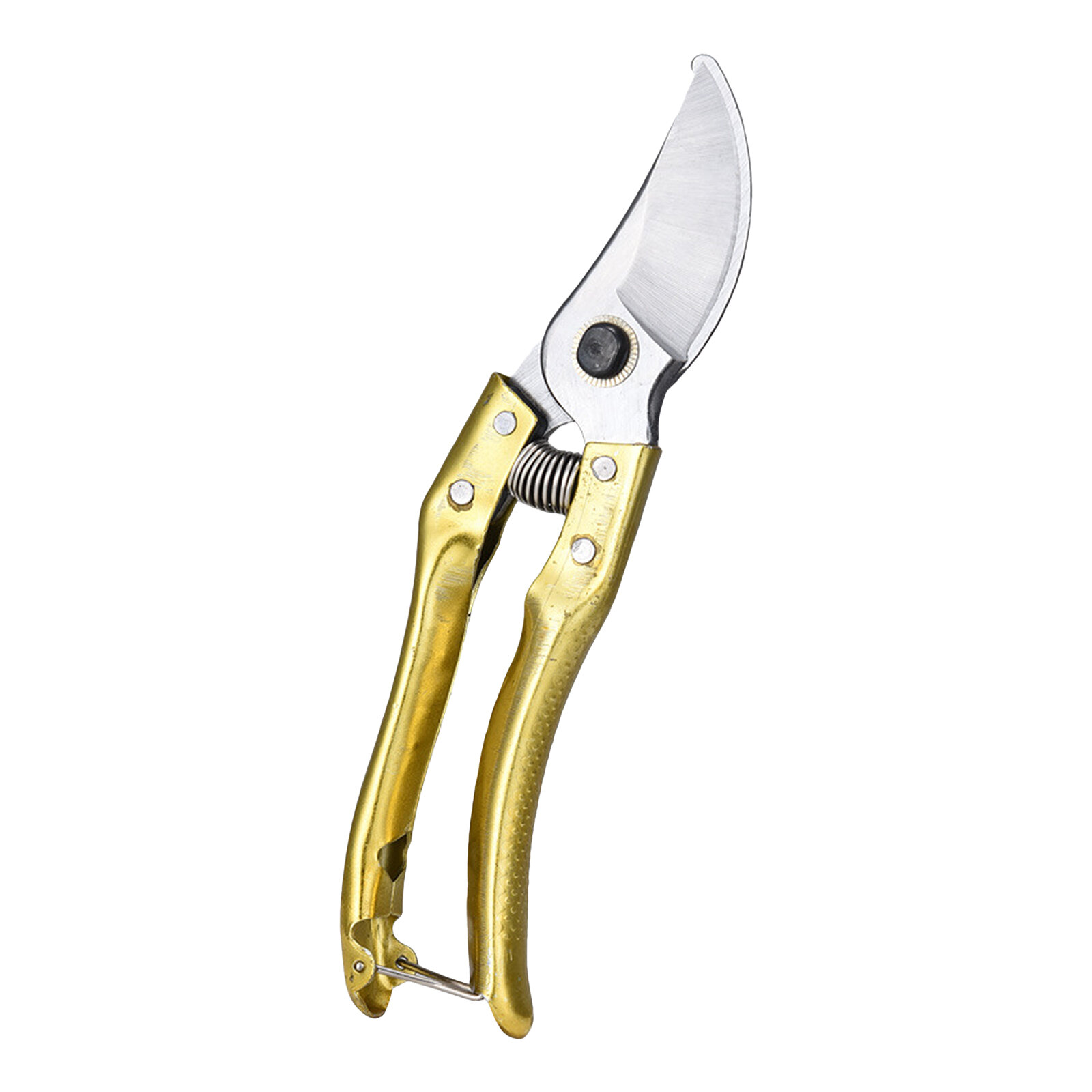 Секаторы стальные для обрезки с эргономичными ручками садовые ножницы для обрезки bonsai инструменты для садоводства ручные ножницы набор для растений роз цветов фруктов рождественской елки цвет золото материал марганцевая сталь стиль практичный диаметр