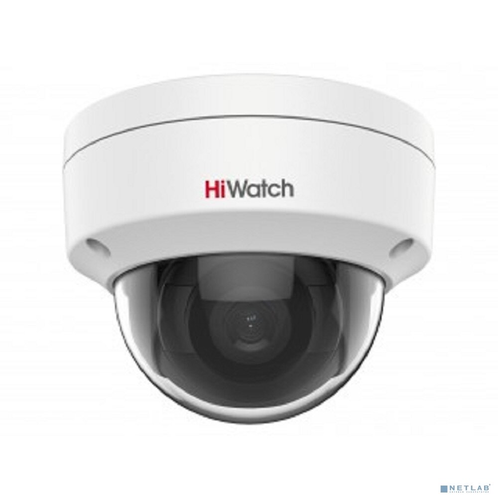 HiWatch DS-I202 (E) (2.8 mm) Видеокамера IP 2.8-2.8мм цветная корп: белый