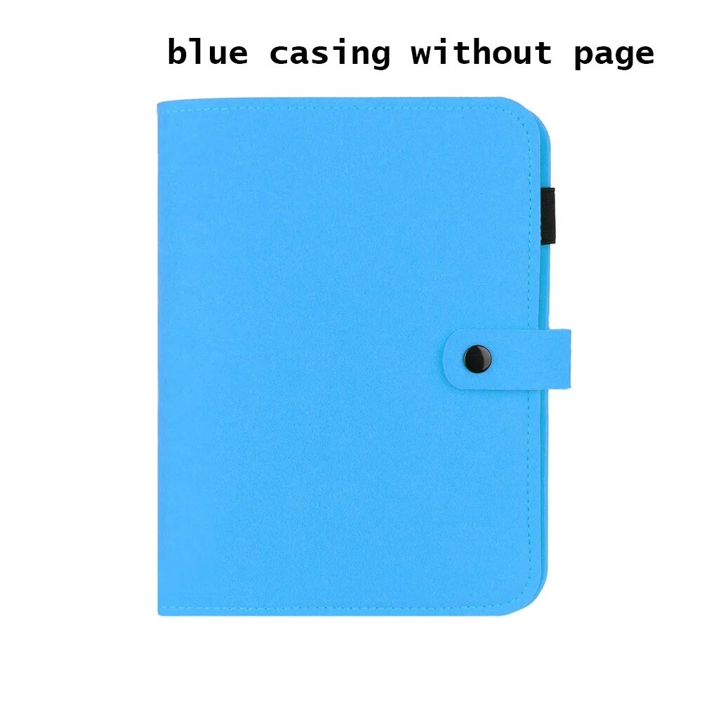 Войлочный блокнот Felt Notebook A5/A6 Синий, A5, blue