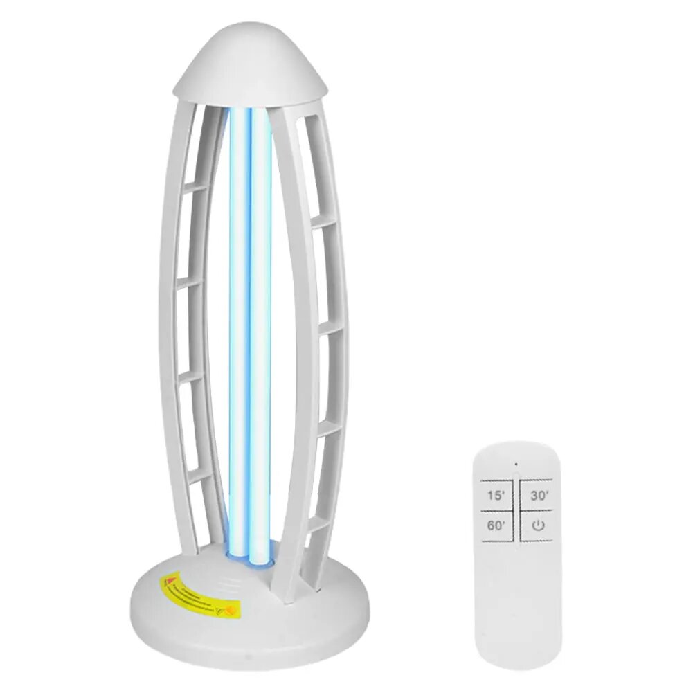 Ультрафиолетовая лампа для дезинфекции 38 Вт Голубой, White US