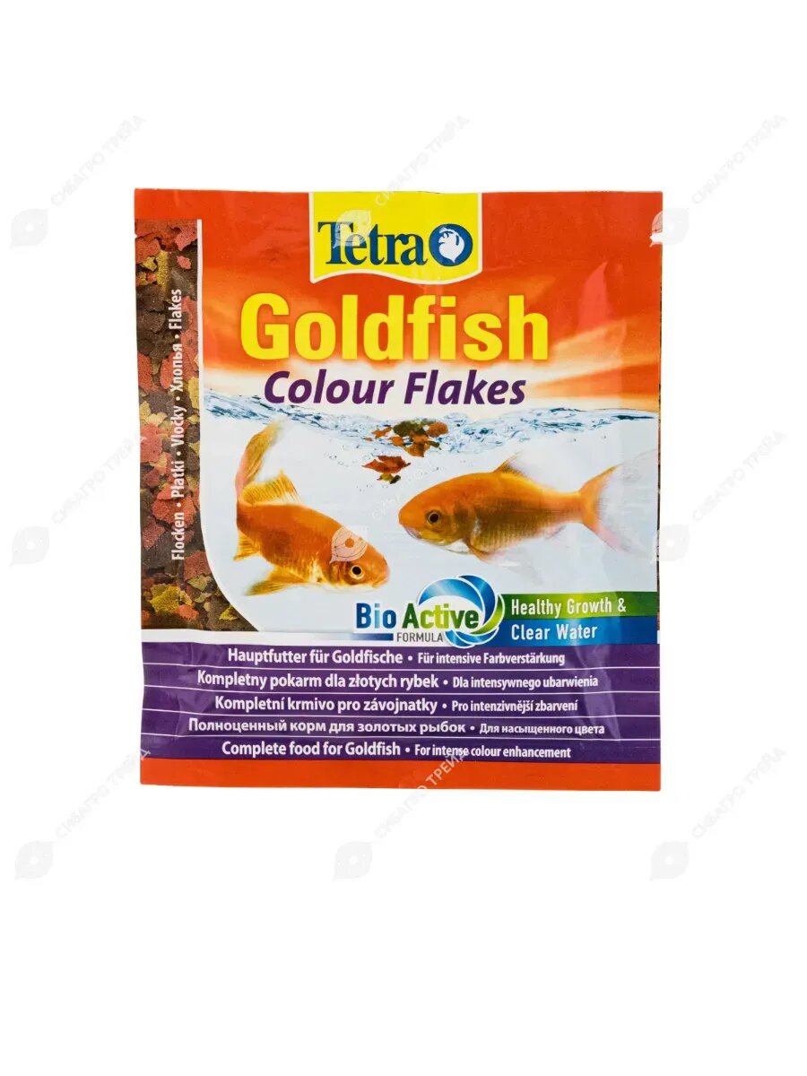 Tetra Goldfish Colour Flakes для улучшения окраски,12 г