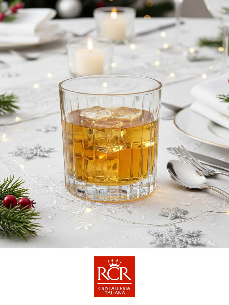 Набор стаканов RCR Cristalleria Italiana Timeless 360 мл, 6 шт, хрусталь Luxion®