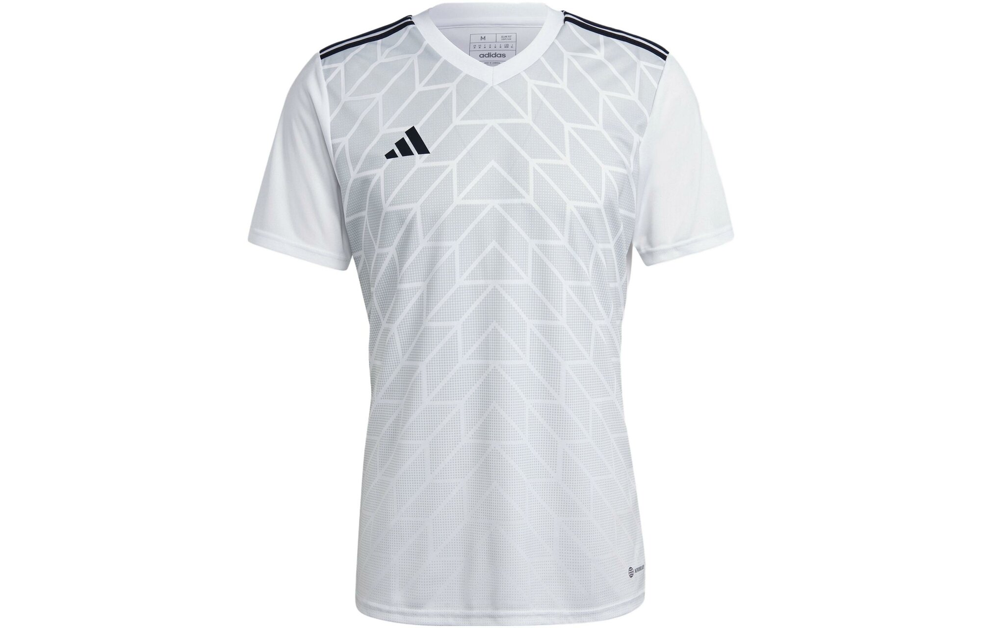 Джерси мужское Adidas AdiClub Team Icon 23, белое, размер M EU, легкий материал, комфортный крой, идеален для тренировок