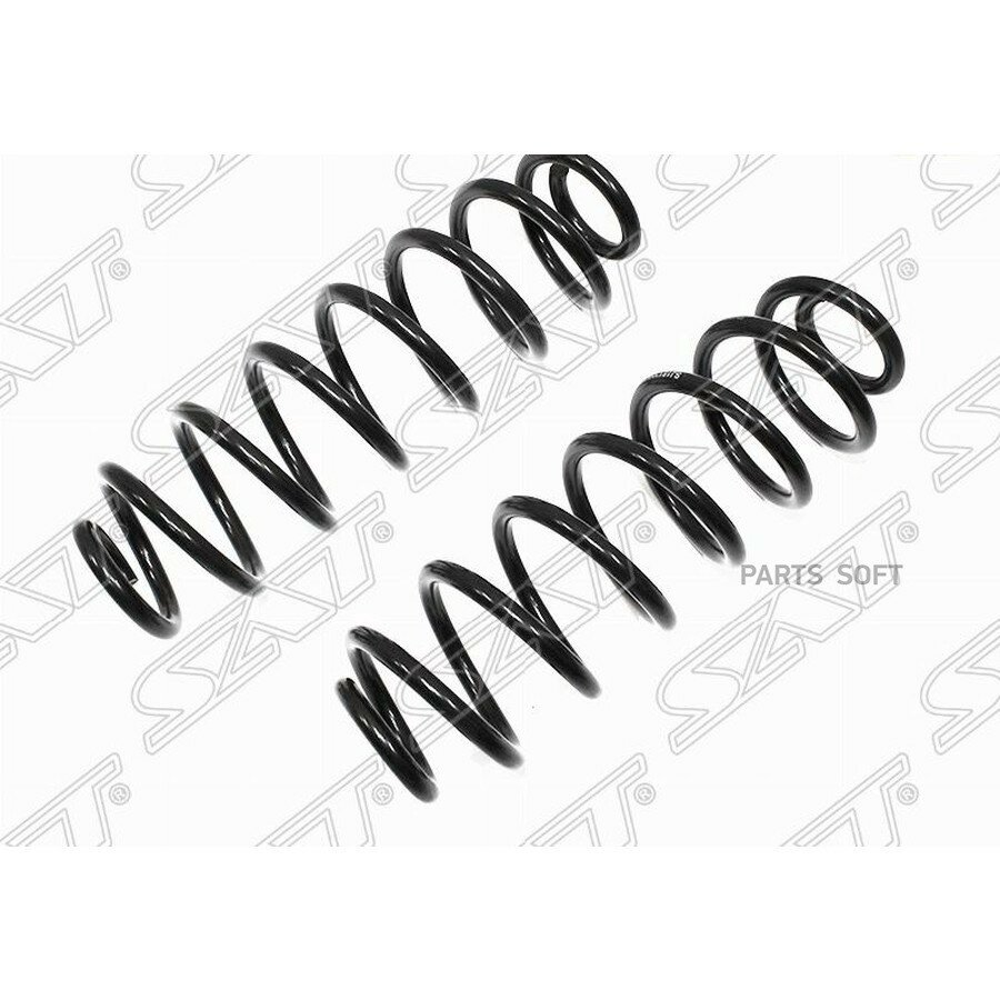 Пружина подвески Skoda Octavia 04-13 / Yeti 09-18 (Сзади/ Комплект) от официального дистрибьютора, SAT, артикул ST63132