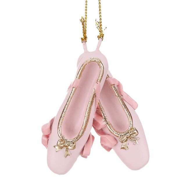 Елочная игрушка Пуанты Балерины Жозэль 6 см, Goodwill, MC38392