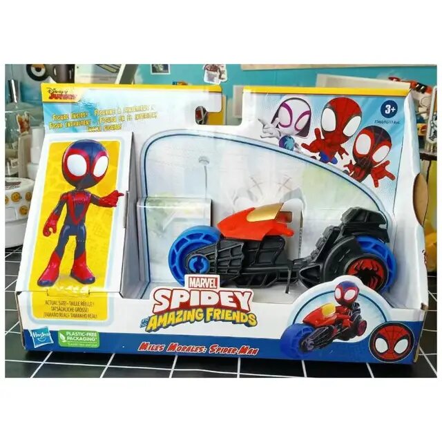 Официальная фигурка Hasbro Marvel Spider-Man и Spider-Man and His Amazing Friends Network Squad Superhero Adventure Q-версии в подарок