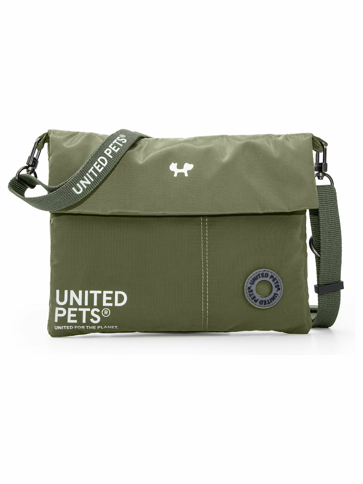 Сумка для прогулки с питомцем United Pets Citylife 23 x 16 см, хаки