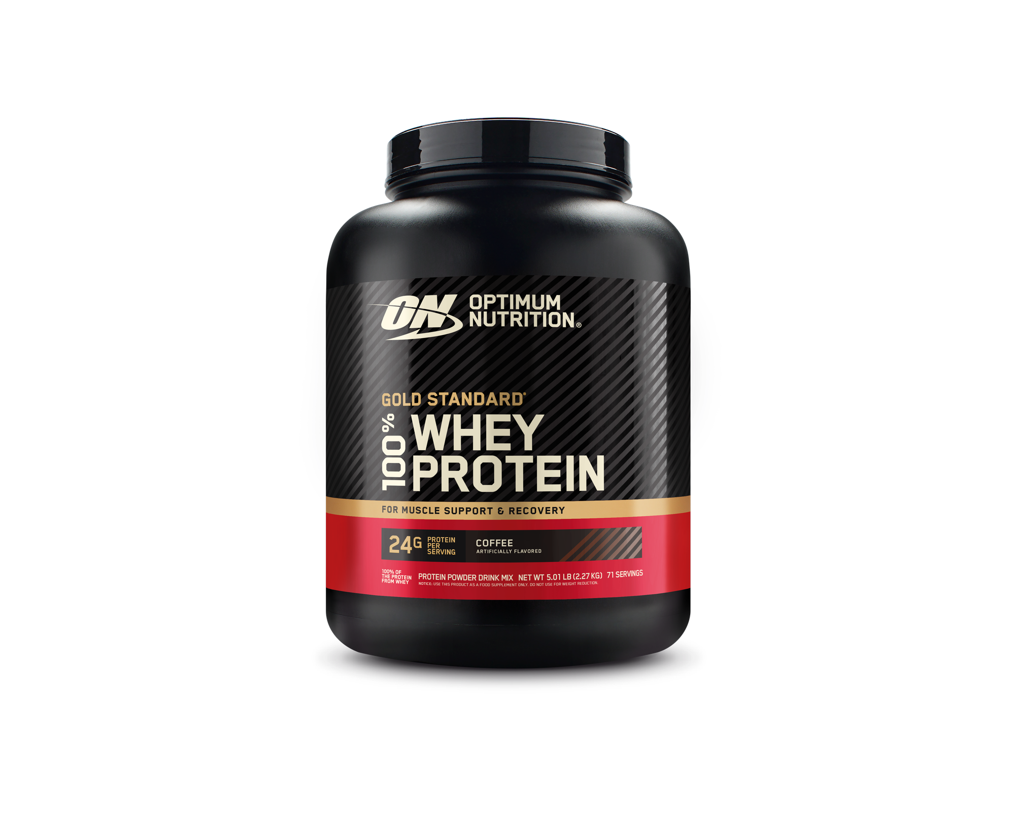 Сывороточный протеин OН - Голд Стандарт 100% Вей 5,01 фунта Кофе / ON - Gold Standard 100% Whey 5.01 lb Coffee