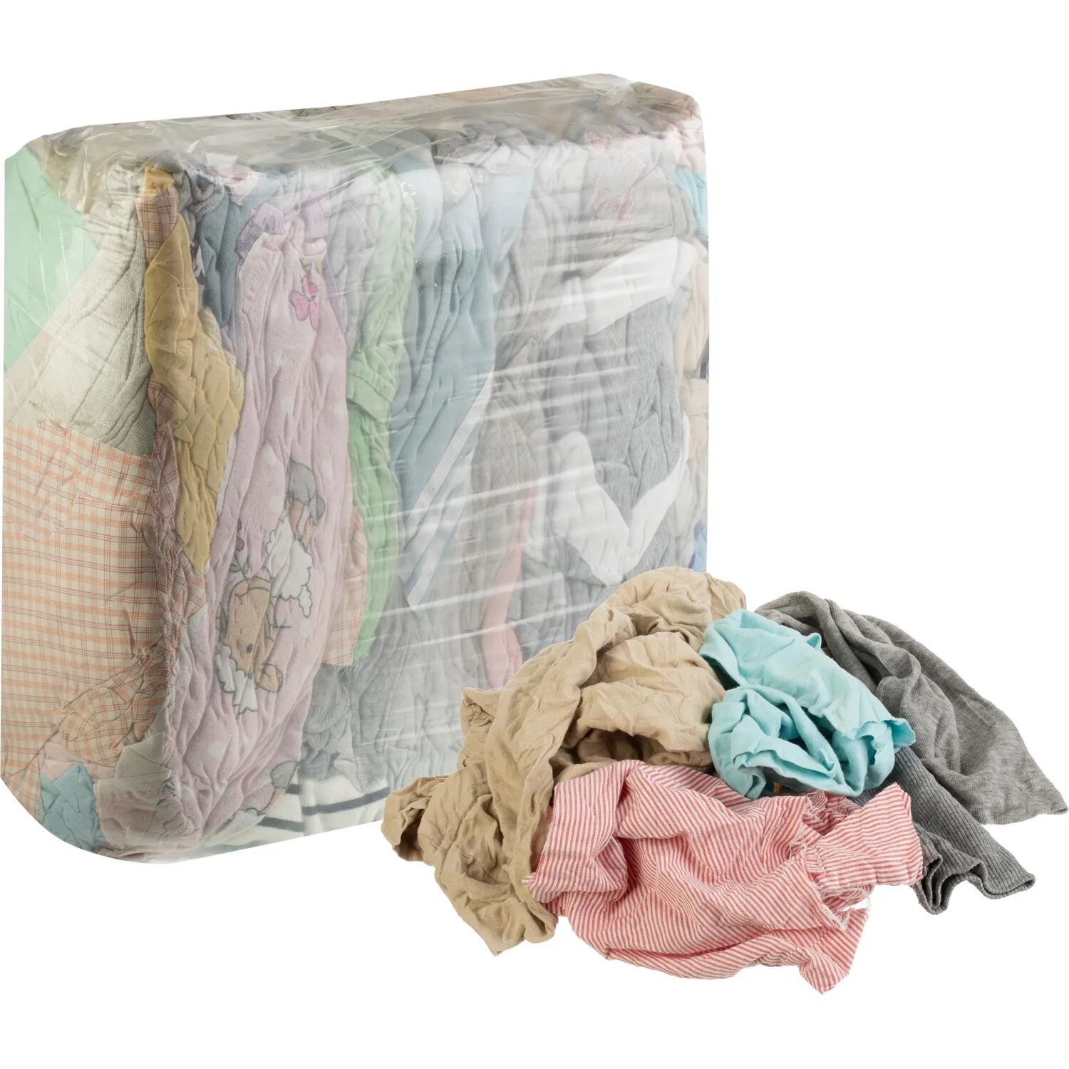 Ветошь трикотаж светлый 10кг