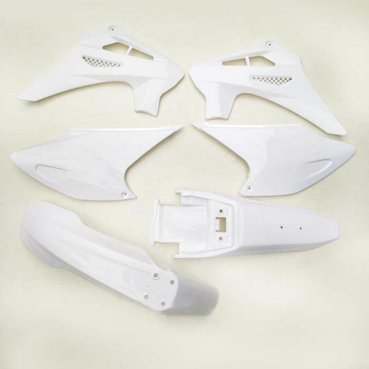 Облицовка мотоцикла CQR 150-250, полный комплект пластика: крылья, брызговики, обтекатели для кросс, эндуро, питбайка (до 250 кубов)