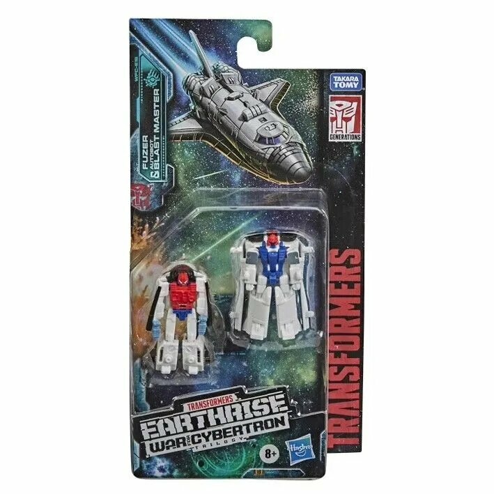 Трансформеры Игрушка хасбро WFC-E16 Astro Squad 2-Pack Fuzer and Autobot Blast Master Micromaster Scale Transformers Generations