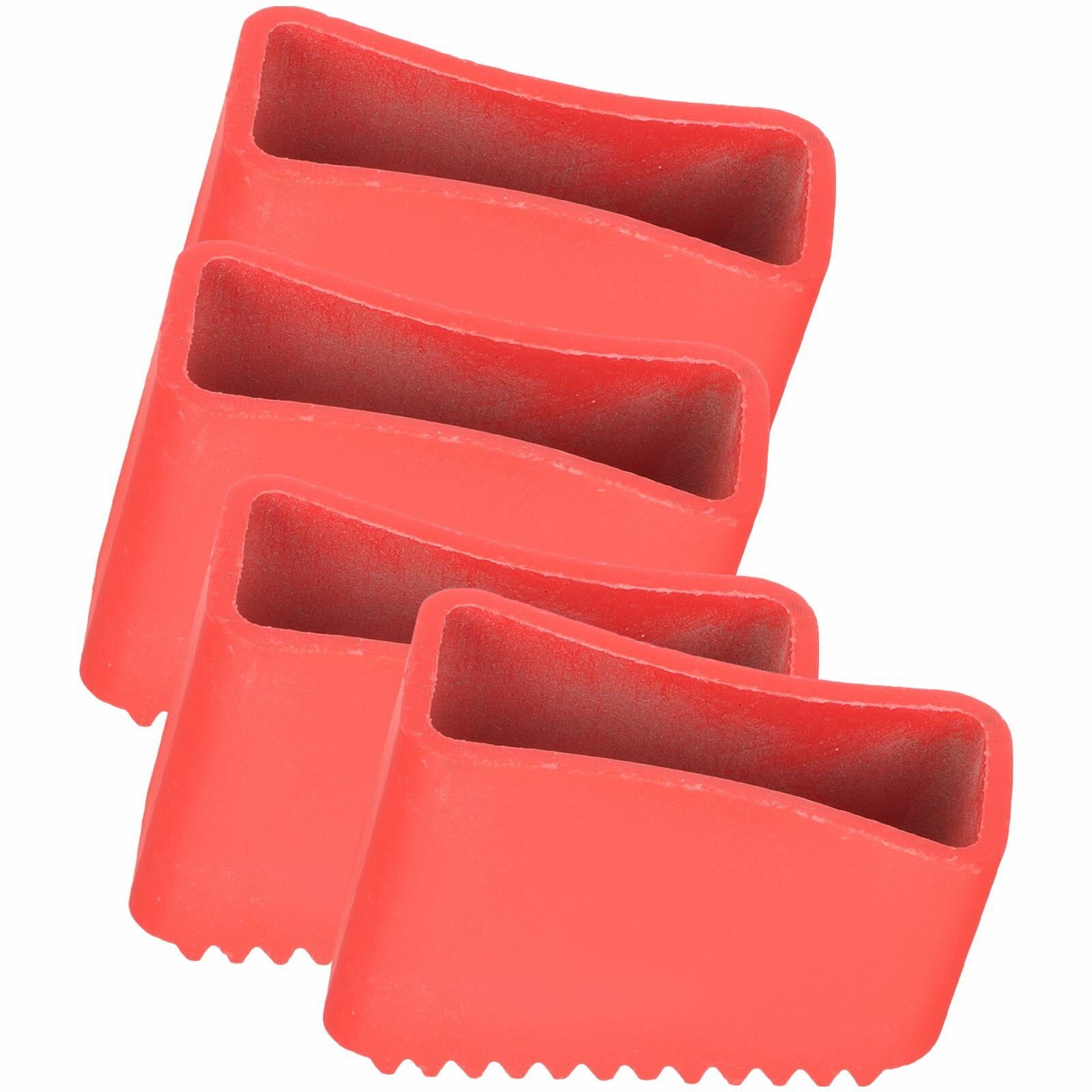 Устойчивые опоры для лестниц из толстой резины с глубоким рельефом, комплект 4 шт