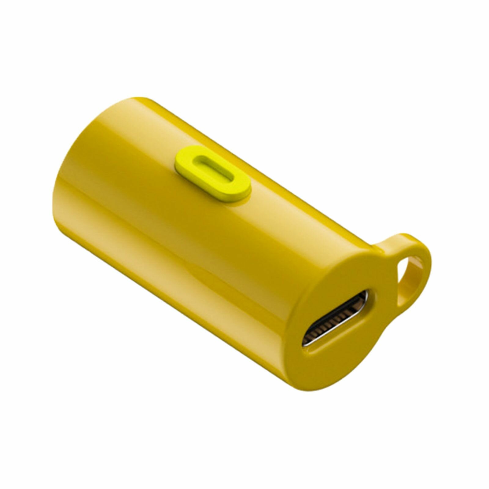 Светящийся USB-накопитель типа C, для аварийного использования, карманный, жёлтый