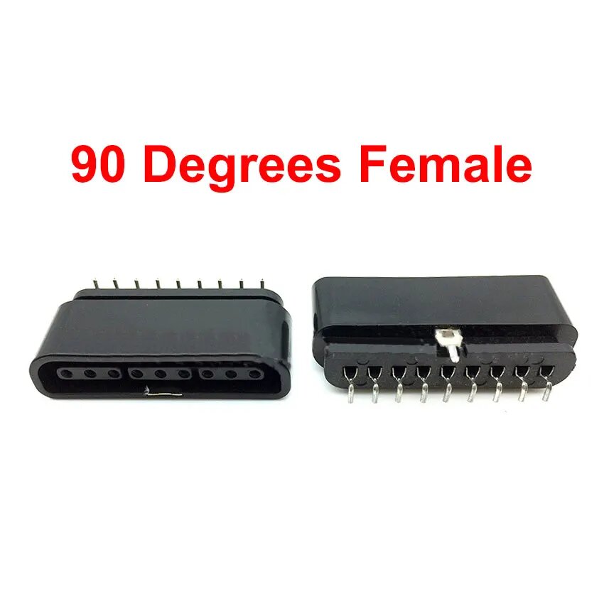 Разъём PS2 90 Degrees Female