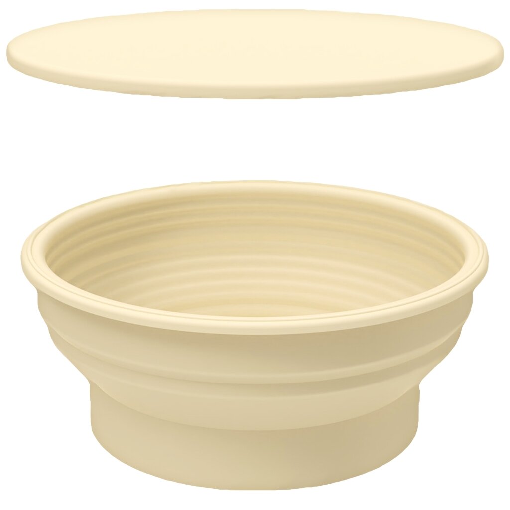 Электрическая Корзина Для Расстойки Закваски С Регулируемой Температурой, Круглая Силиконовая Чаша Для Брожения Теста, Принадлежности Для Выпечки