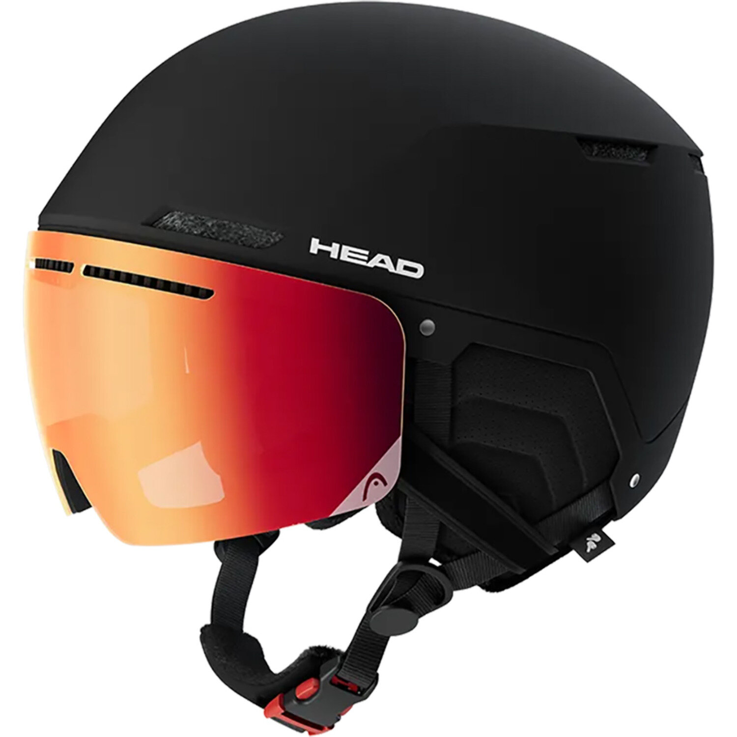 Горнолыжный шлем с визором Head Cinema Pro Black S2 25/26 Черный, для мужчин