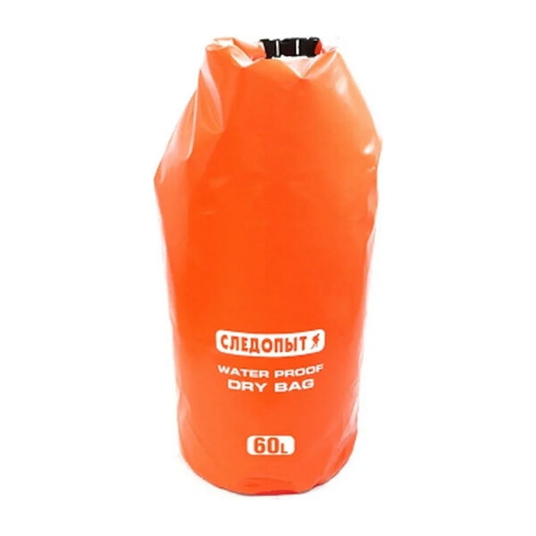 Гермомешок без лямок Следопыт "Dry Bag" (Оранжевый), 60 л PF-DBS-60