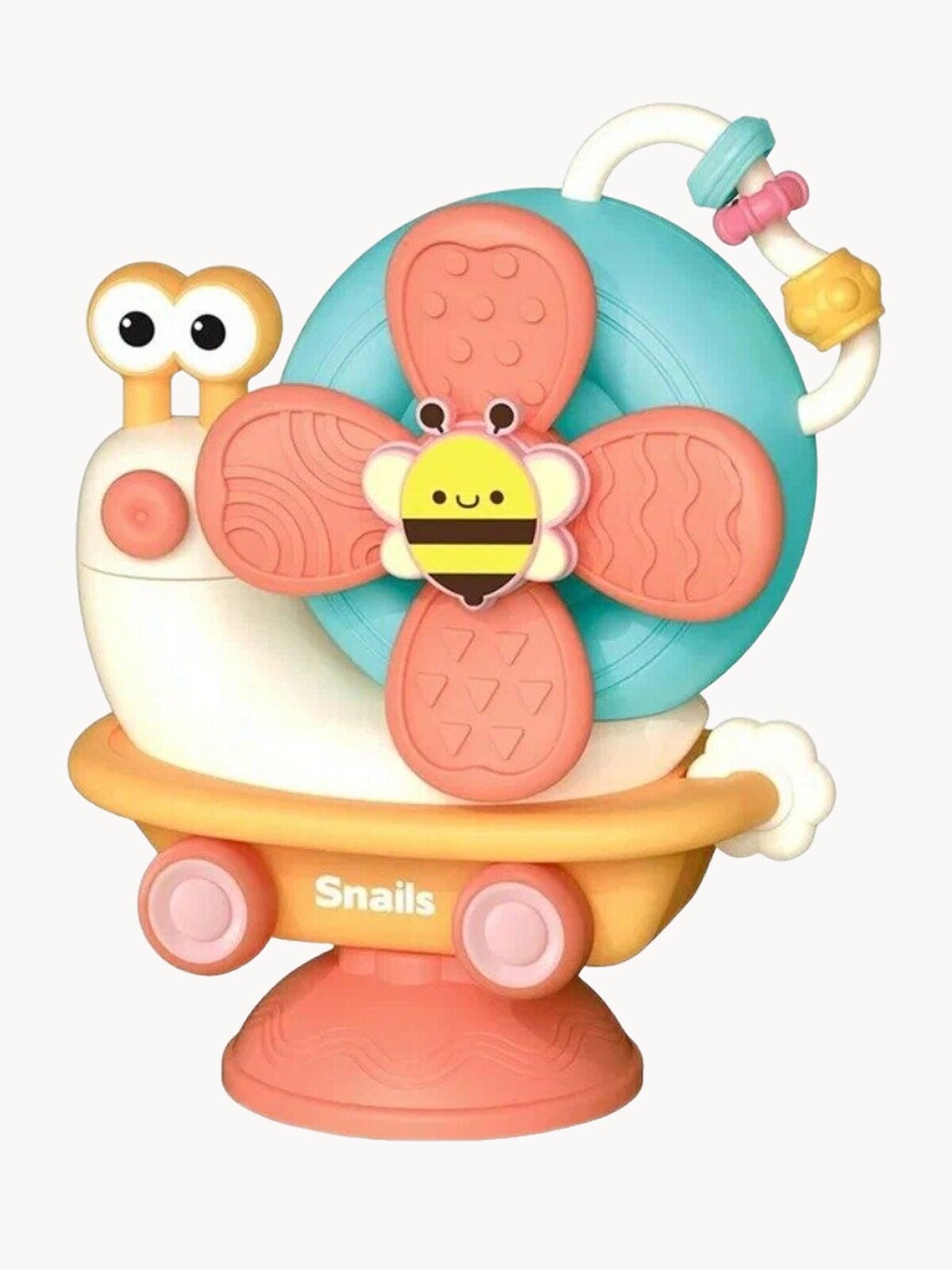 Развивающая игрушка WEIXINGDA Веселая улитка FCJ0847660, оранжевый