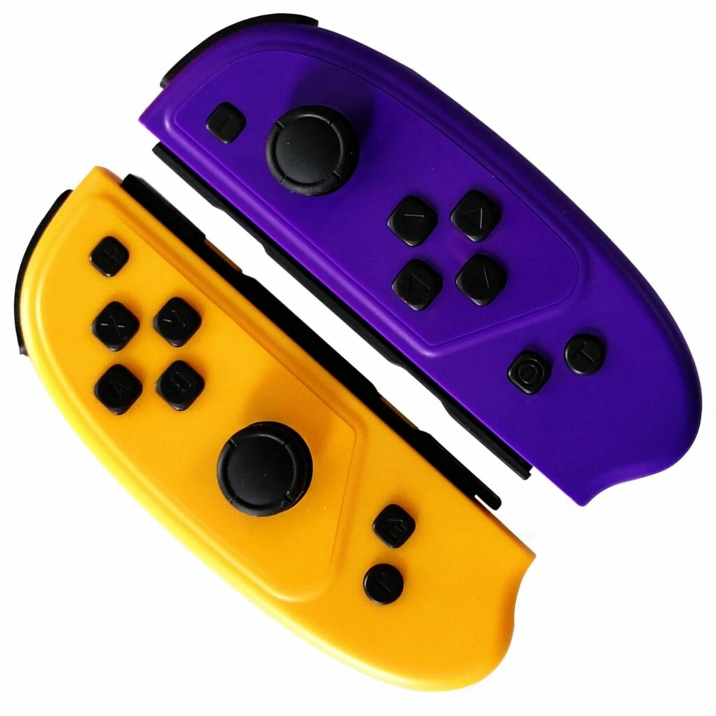 Игровые контроллеры, набор из двух цветных геймпадов