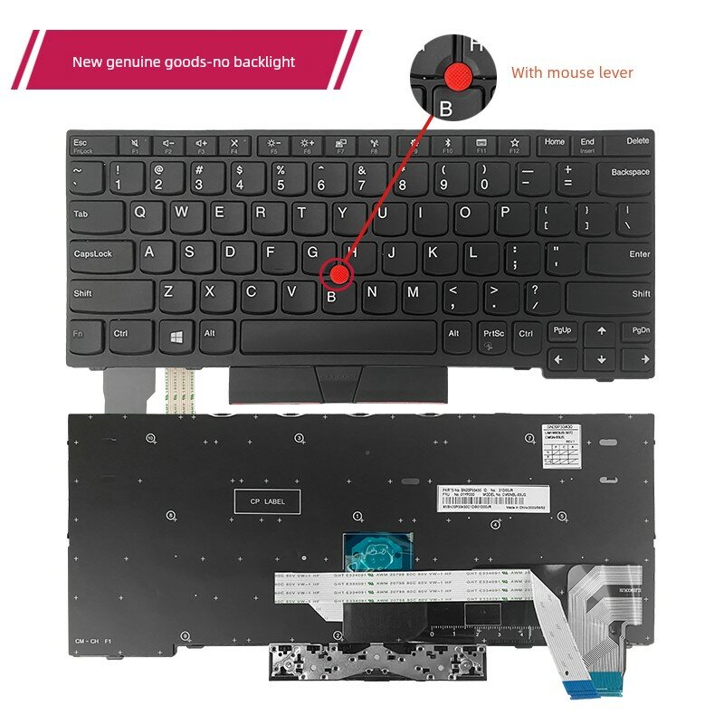 Клавиатура Конденсирующей звезды, для Lenovo, X13, L13, Yoga, Gen2, S2, 5-е поколение, 3 месяца гарантии