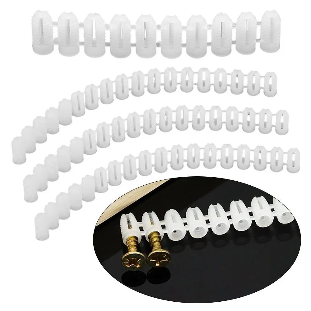 Расширительные трубчатые анкера M4 пластик 25/30 шт 5