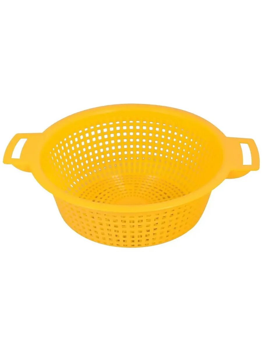 Эргономичная миска-дуршлаг с ручкой для удобства