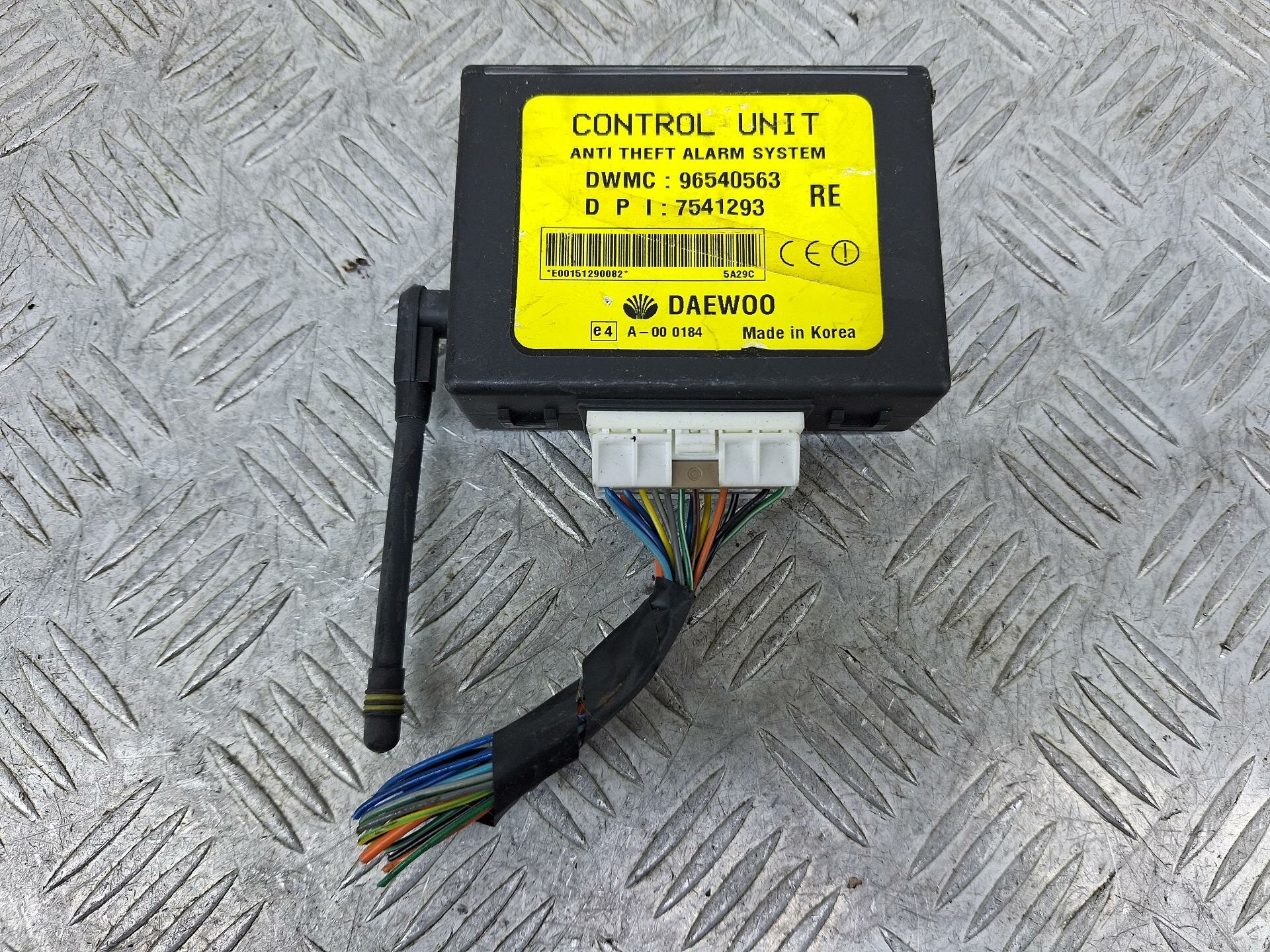 Блок иммобилайзера Chevrolet Aveo T200 2005 96540563