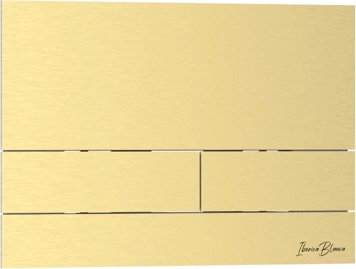 Кнопка смыва Iberica Blanca Inox-S IB. B016.03 для инсталляции, золотой матовый