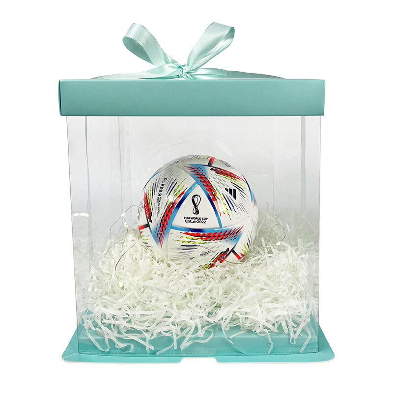 Мяч для футбола унисекс Adidas TPU бесшовный термобондированный, белый/небесно-голубой/неоново-красн