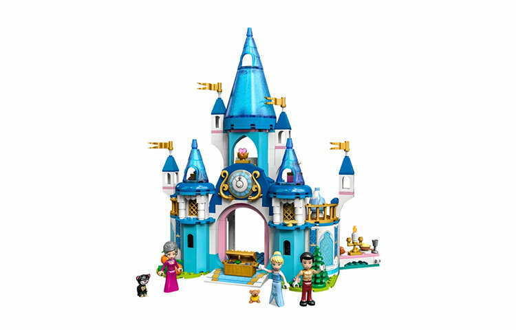 LEGO Золушка Disney Princess Collection Диснеевские персонажи Золушка и Принц Замок Конструкторы