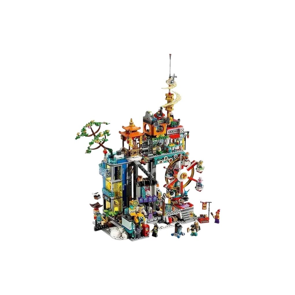 LEGO Little Monkey King Collection Ten Thousand Cities Building Blocks 2330pcs Includes 15 Pcs Figures 80054 null