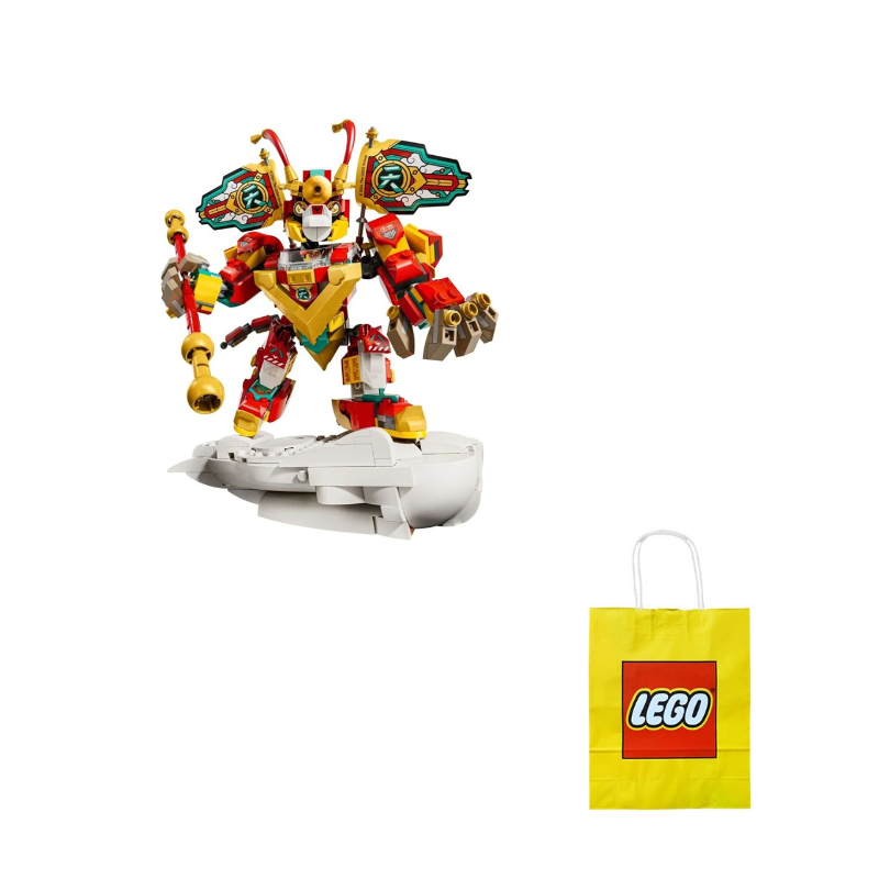 Строительные блоки унисекс LEGO Monkie Kid's Mini Mech 1338458874, пластиковые