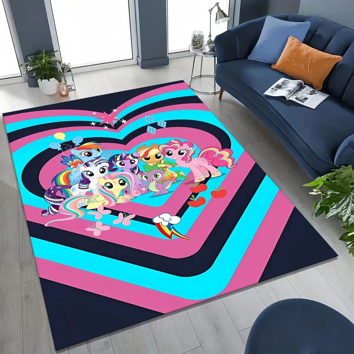 Коврик My Little Pony Unicorn MINISO 60x90cm( 23x35in ), 24