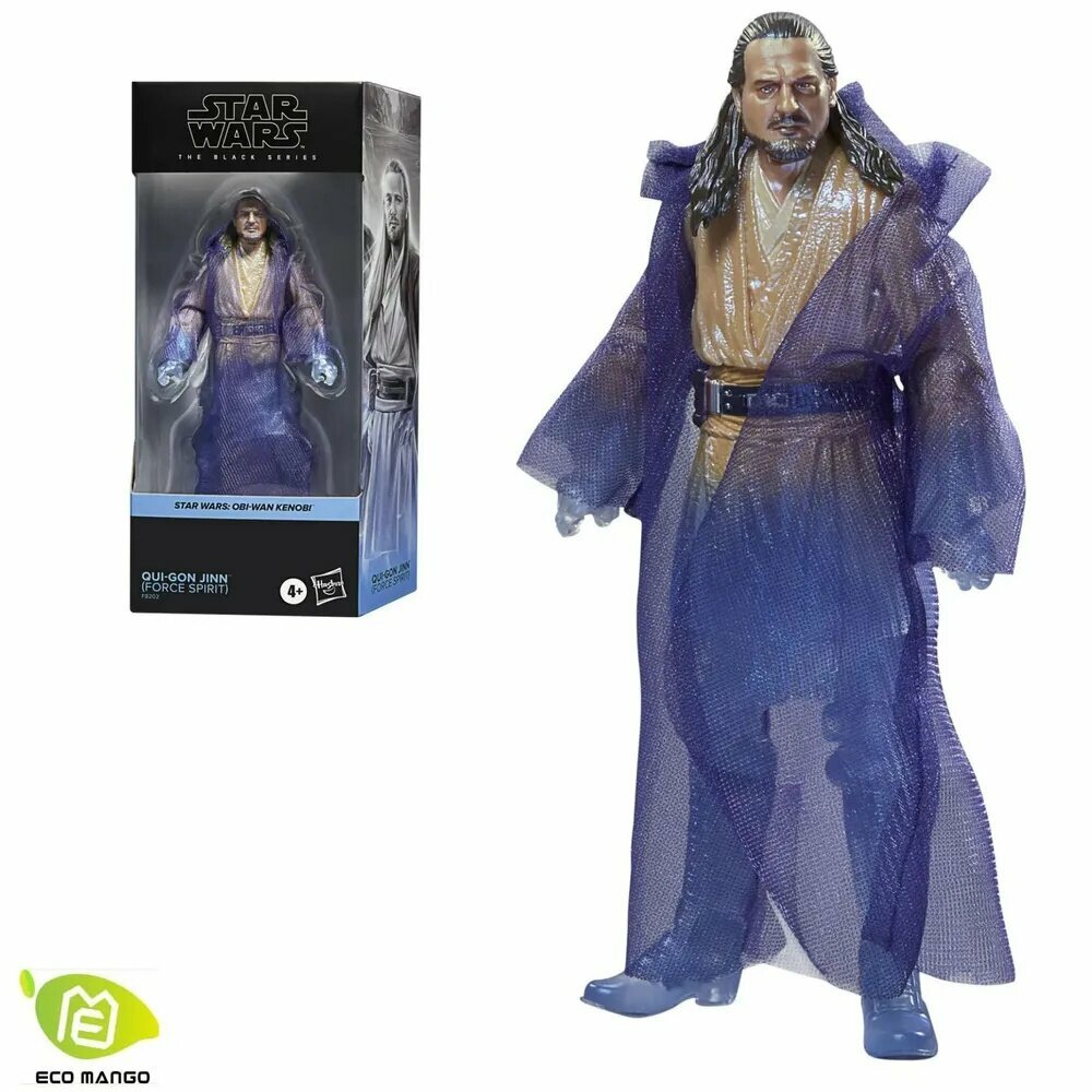 Фигурка Hasbro Star Wars Квай-Гон Джинн (Дух Силы) 6 дюймов Коллекционная фигурка OBI-Wan Kenobi