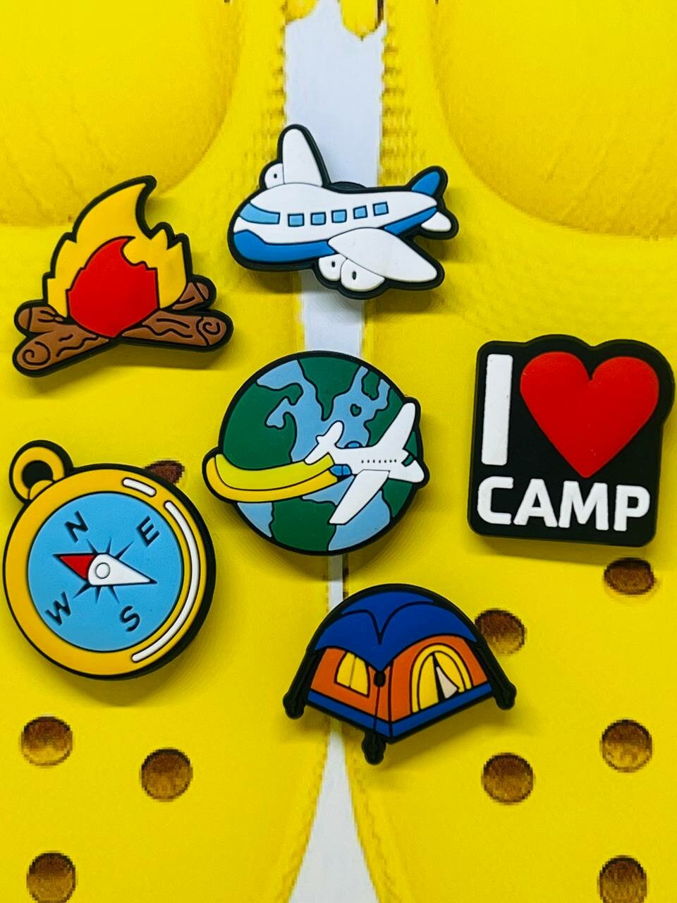 Джибитсы для Crocs 6 шт