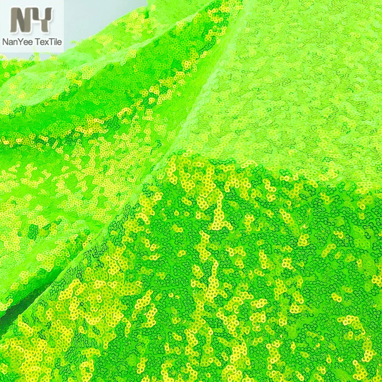 Блестящая 4-сторонняя эластичная ткань из лайкры