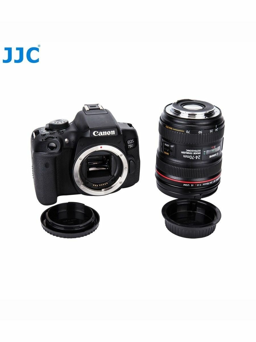 Крышка корпуса и задняя крышка объектива для камеры/объектива Canon EF/EF-S