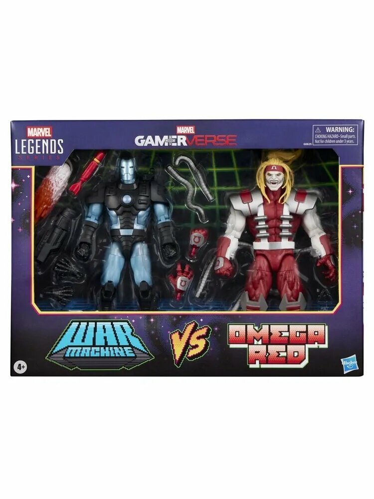 Hasbro фигурки Marvel Legends Gamerverse Series Action Figures War Machine VS Omega Red-16cm; Марвел фигурки