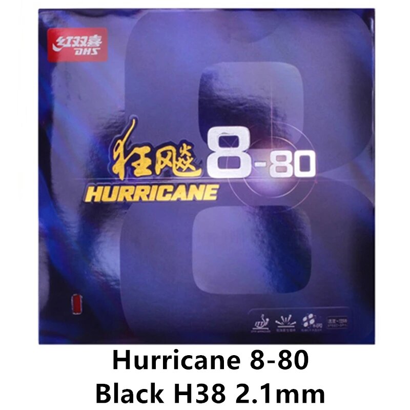 DHS Hurricane 8-80 Black H38 2.1mm