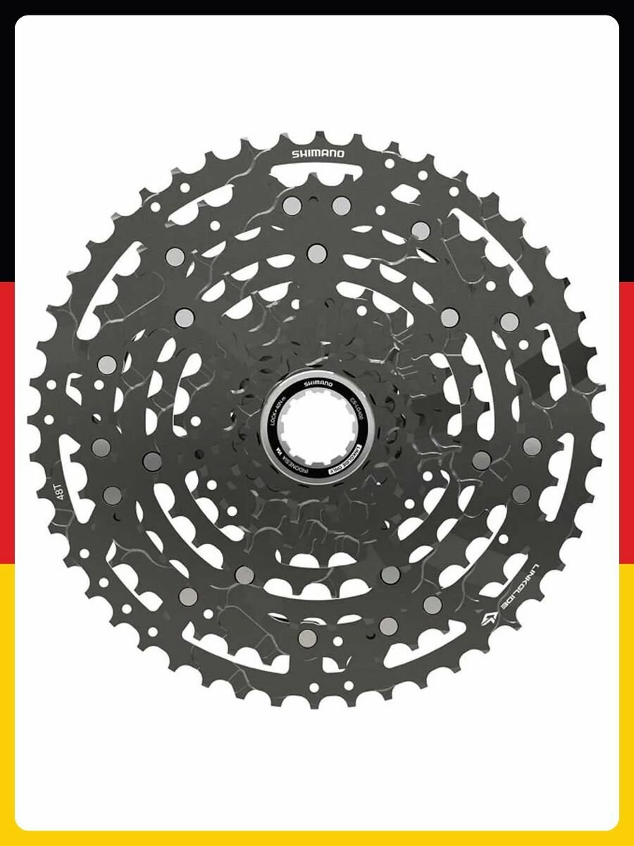Кассета для велосипеда Shimano Cues LG400-10 Cassette 10s 11-39t