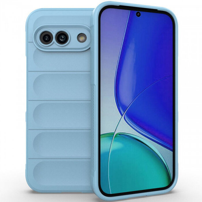 Flex Silicone Противоударный чехол для Google Pixel 9a с защитой камеры и микрофиброй