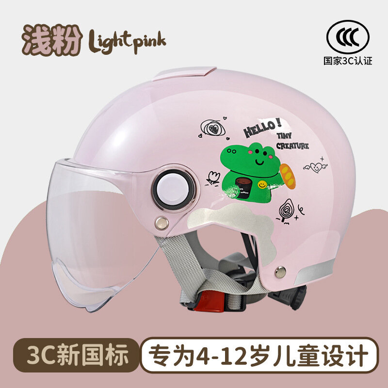 Новый национальный стандарт 3C сертифицированный электромобиль детский шлем мотоциклетный детский летний детский шлем для мальчиков и девочек