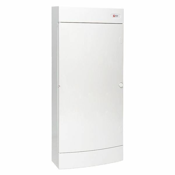 Щит распределительный навесной Unix 4х12мод. IP41 бел. дверь PROxima EKF ux-4x12-nw
