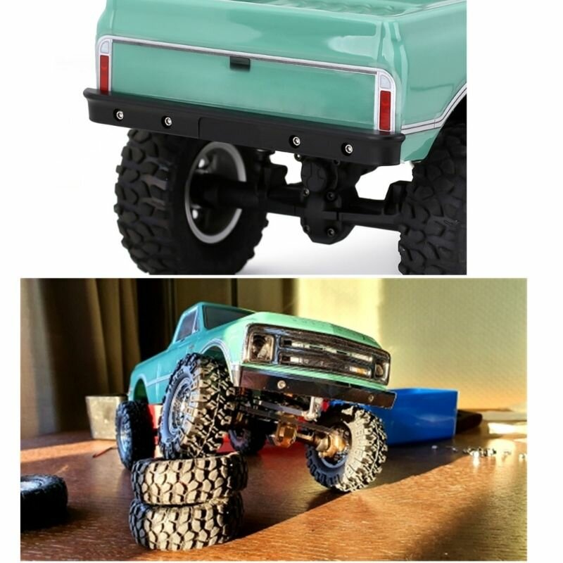 Передний и задний металлические бамперы Axial SCX24 AXI0001