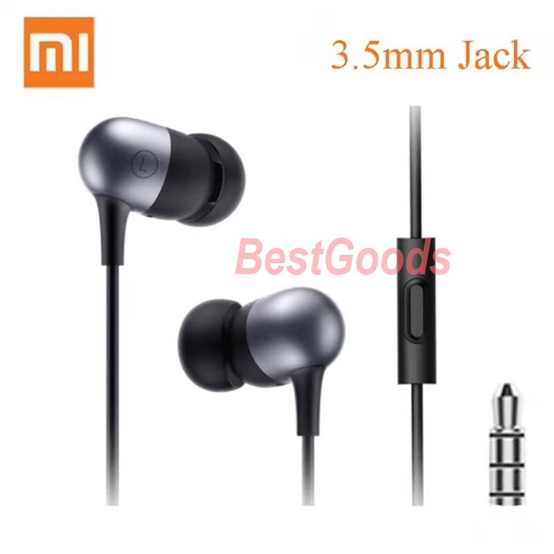 Xiaomi Mi Capsule Наушники Вкладыши Беспроводные Бас-Звук 3.5мм для Смартфонов Легкий Дизайн Студийное Качество Звука