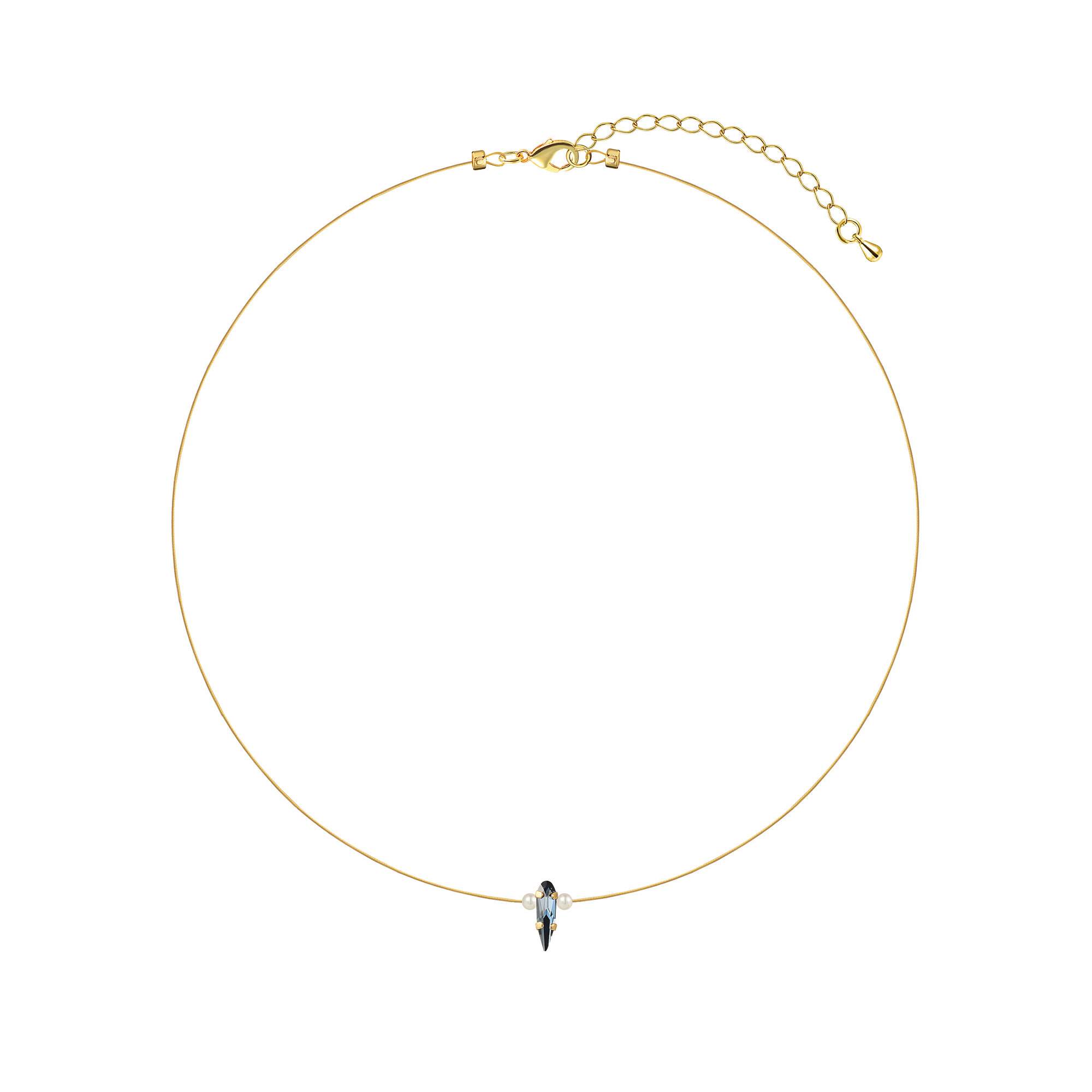 Колье, кристаллы Swarovski