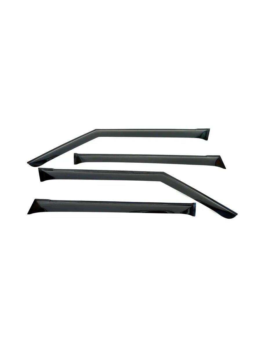 Дефлекторы боковых окон SKODA YETI I (2009-2018) 4шт