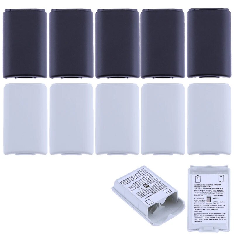 Чехол для Xbox 360, 10 шт, чехол для аккумулятора, чехол для игрового аккумулятора, чехол для беспроводного контроллера, чехол для аккумулятора, аксессуары для геймпада