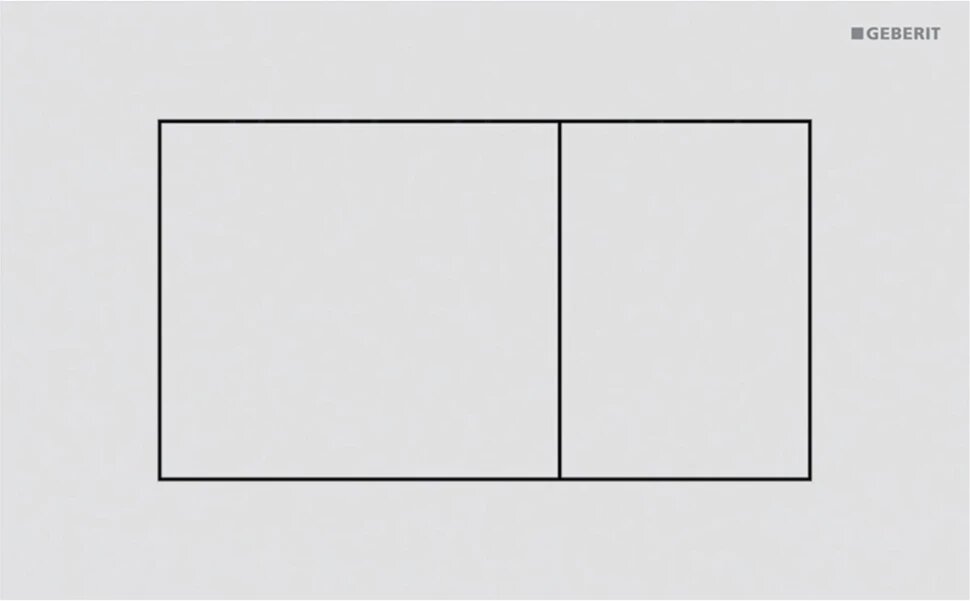 Кнопка смыва Geberit Sigma 40 115.629. JT.1 для инсталляции, белый матовый